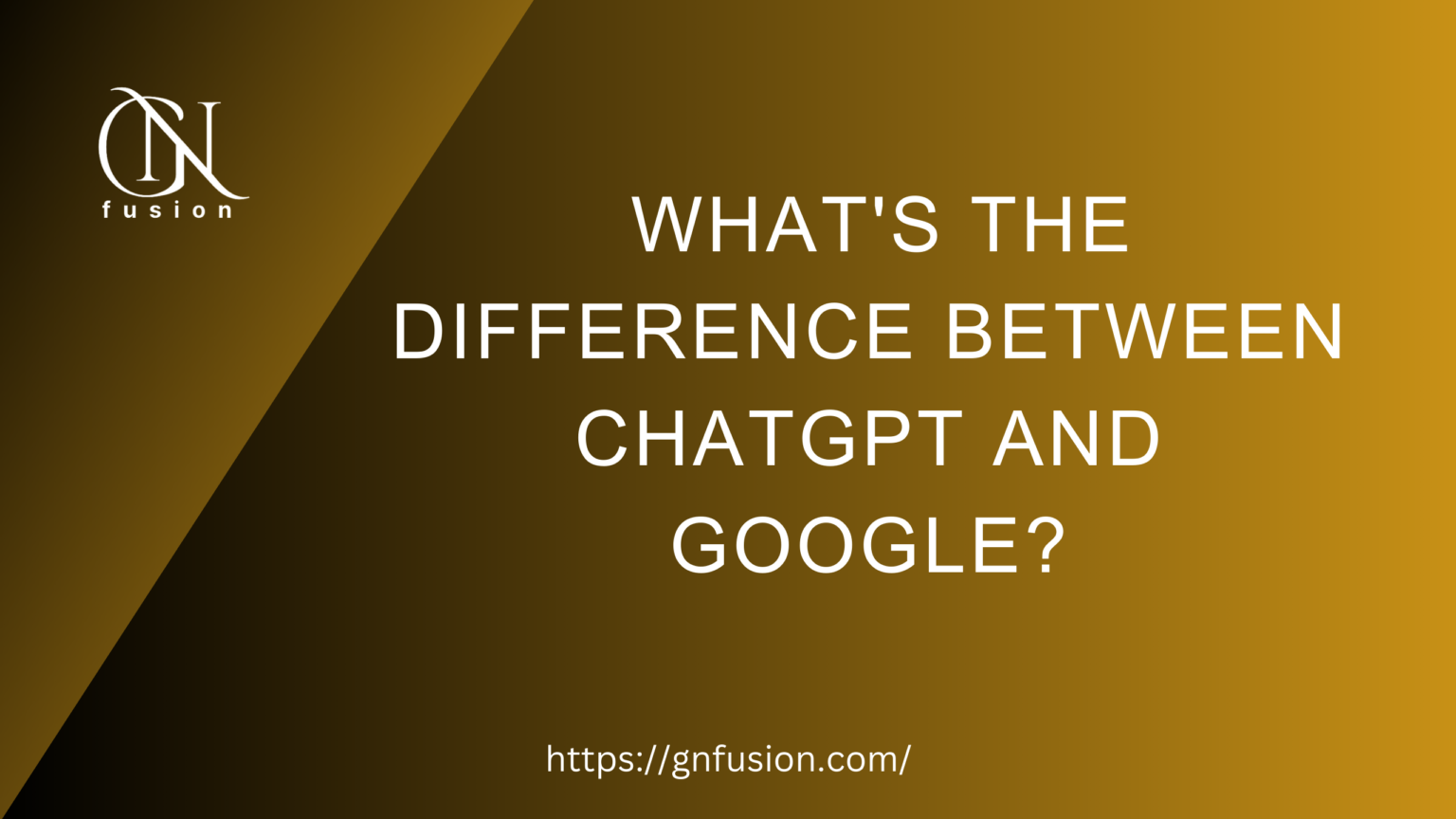 What’s the difference between ChatGPT and Google?