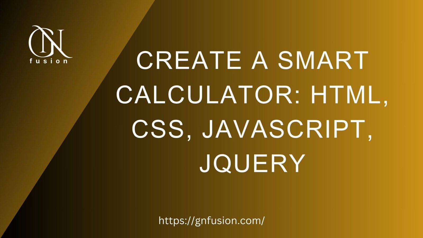 Create A Smart Calculator Html Css Javascript Jquery