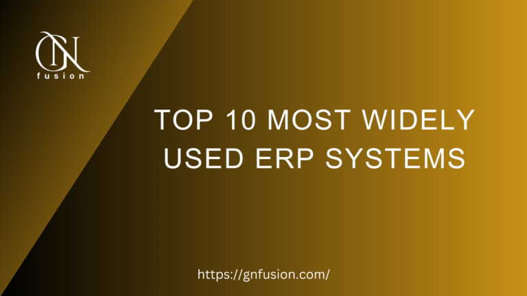 Top 10 Most Widely Used ERP Systems for Companies in 2025